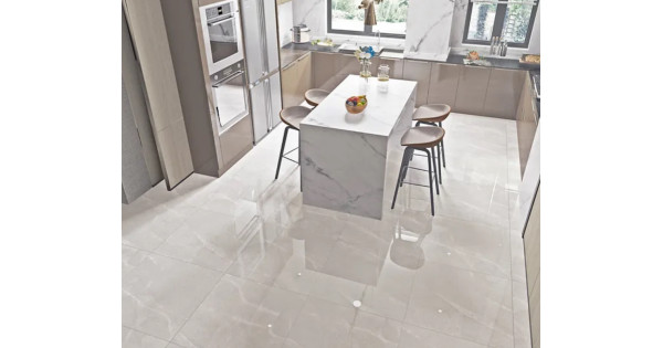 Gen Beige/ Grey Tile, Soft matt or polished 600*600